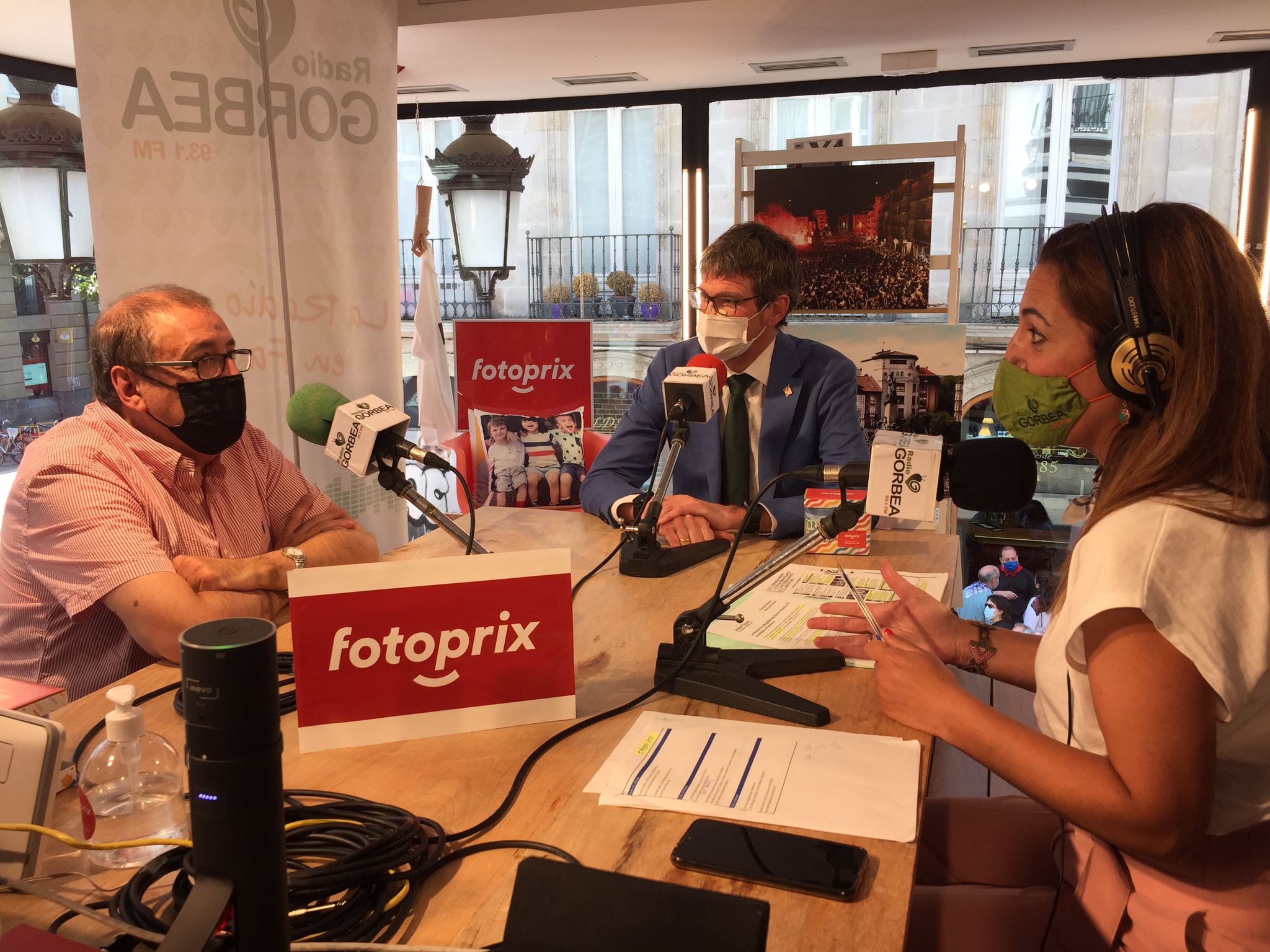 Gorka Urtaran, alcalde de Vitoria y Jose Angel Suarez, director de ...